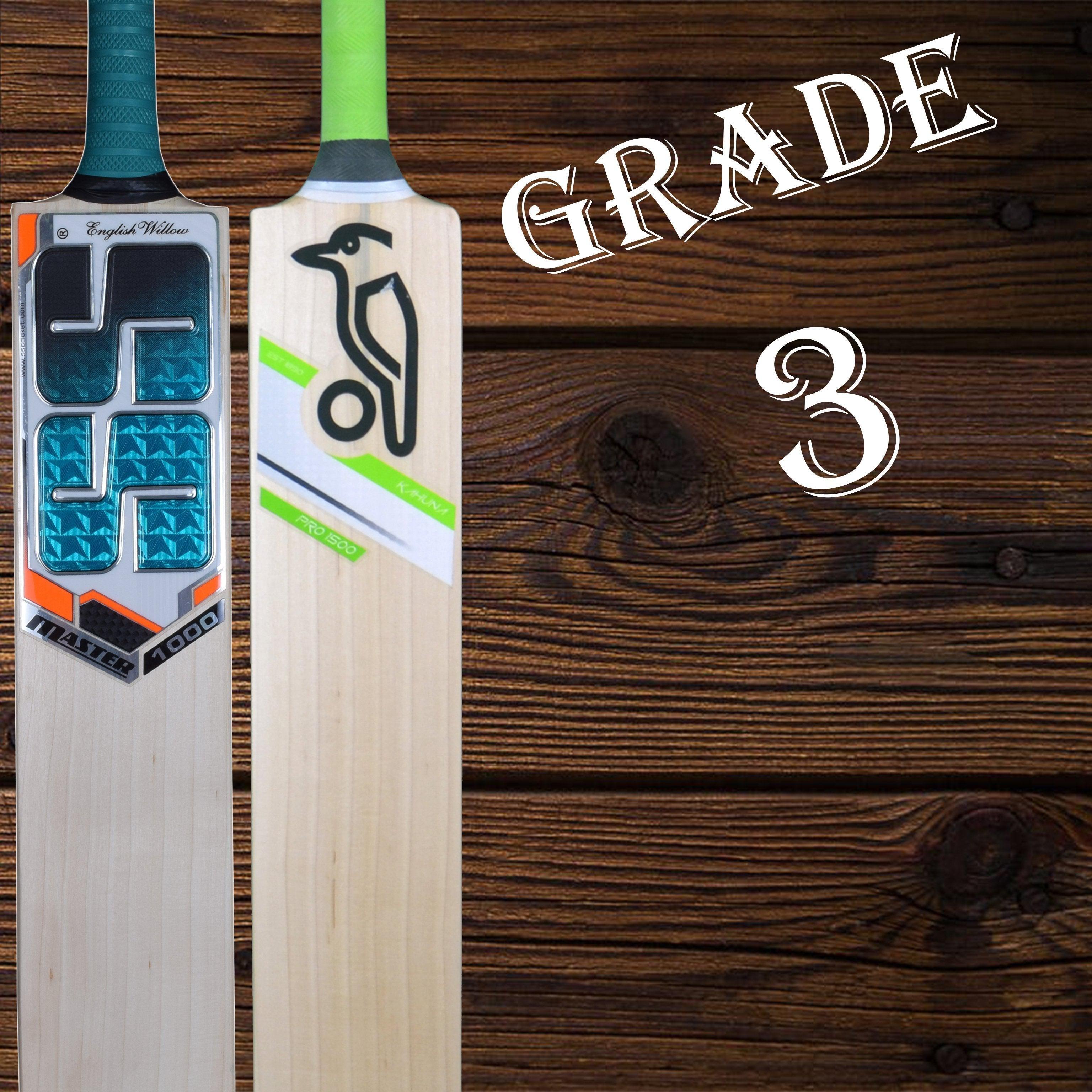 Grade 3 Cricket Bats – Sturdy Sports