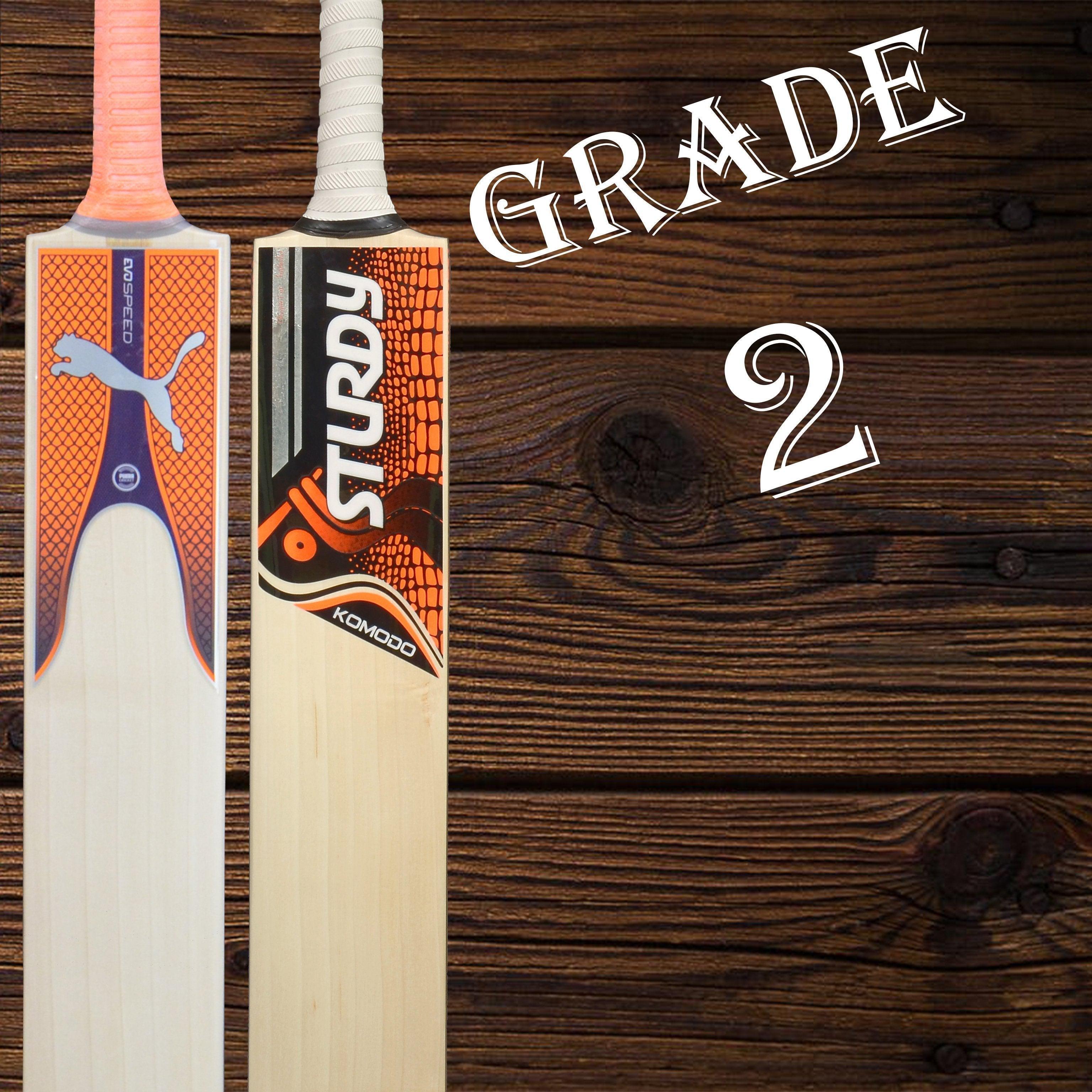 Grade 2 Cricket Bats – Sturdy Sports